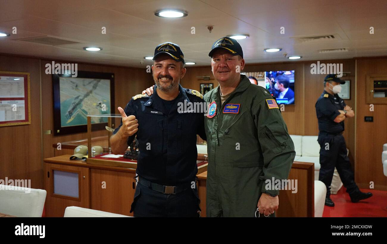 220711-USAN-6342E-0004 MEDITERRANEAN SEA (July 11, 2022) RDML Scott ...