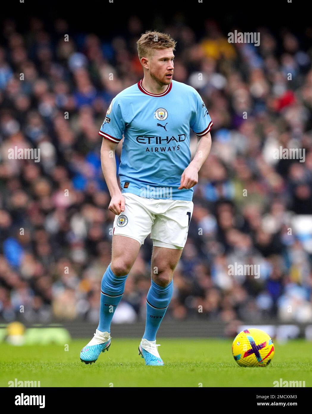 Manchester City's Kevin De Bruyne during the Premier League match at ...