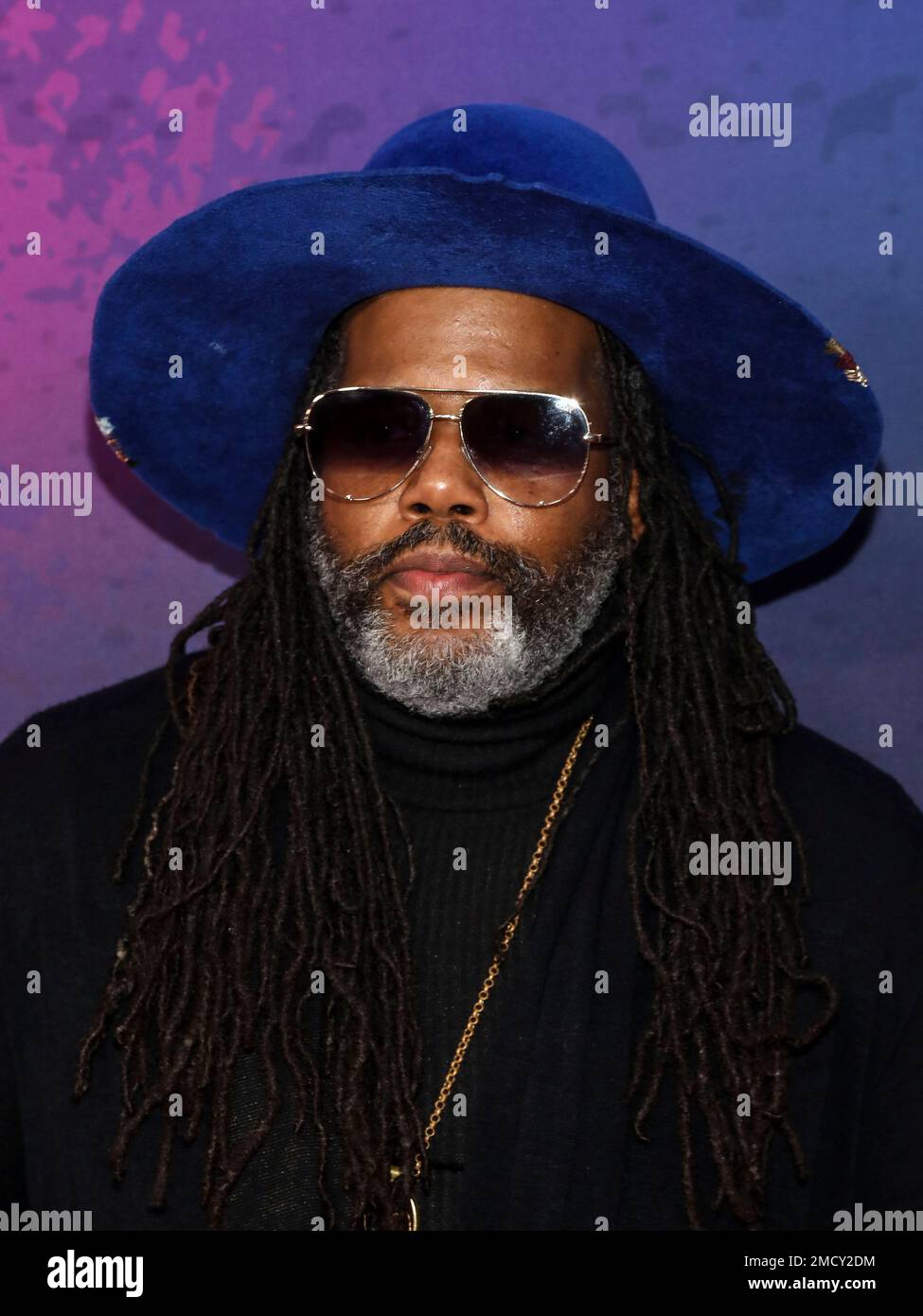 Recording artist Casey Benjamin attends 2021 Soul Train Awards red ...