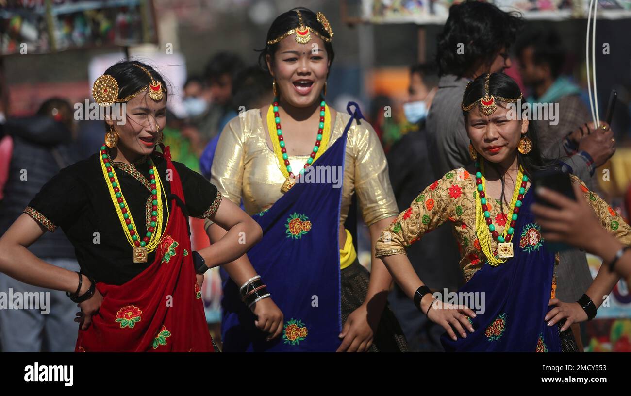Tamang girls hi-res stock photography and images - Alamy