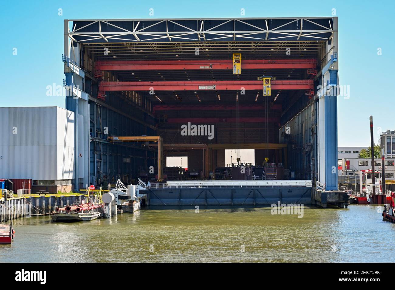 Rotterdam, Nertherlands - August 2022: Front view of the building at ...