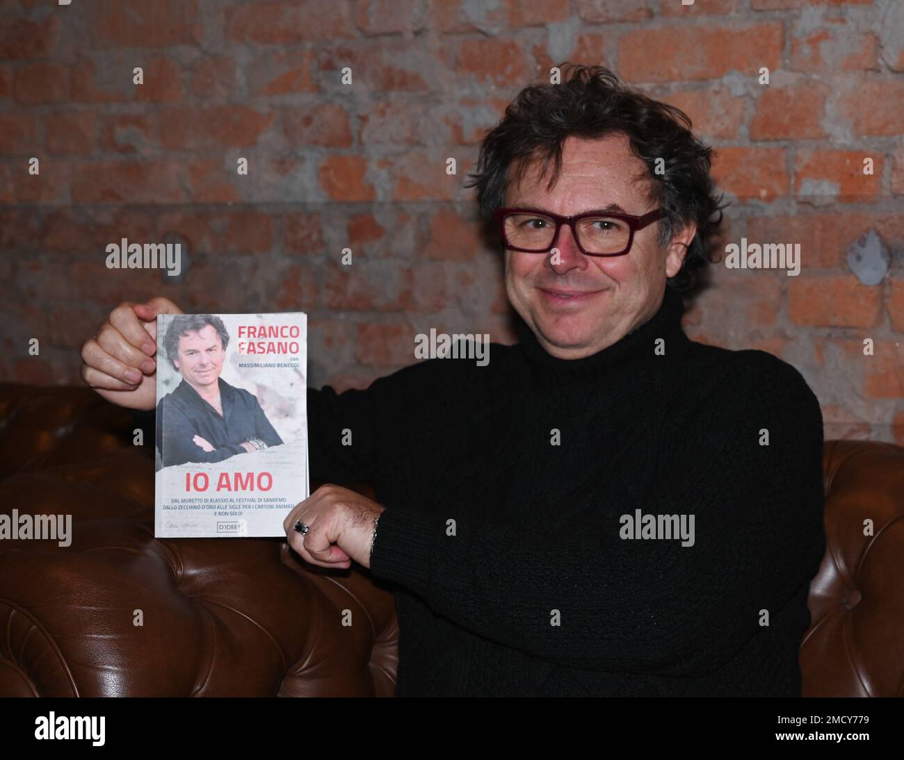 Milan, Italy. 20th Jan, 2023. Milan, Italy Franco Fasano presents the ...