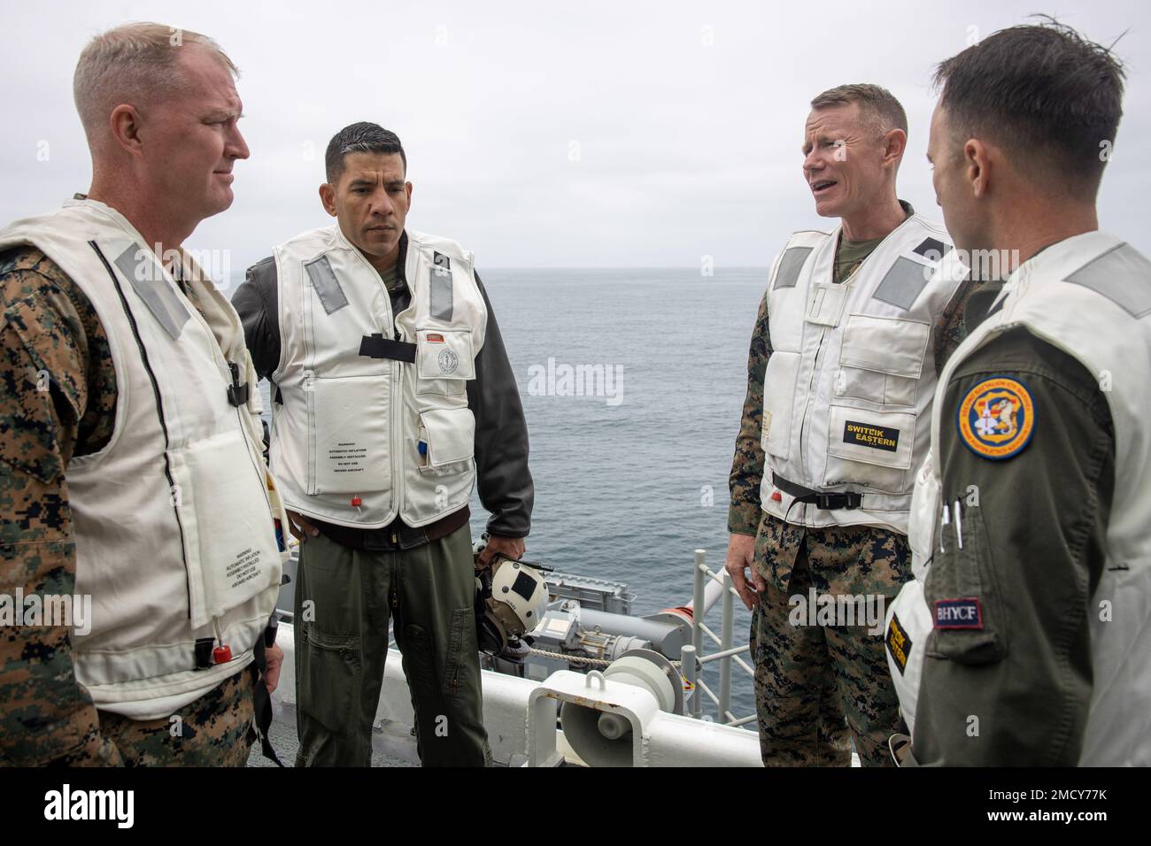 PACIFIC OCEAN (July 11, 2022) - U.S. Marine Corps Brig. Gen. Ryan ...