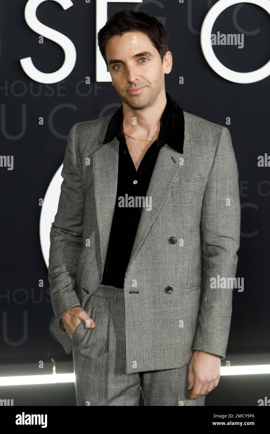 Paul W. Downs arrives at "The House of Gucci" LA premiere at the ...