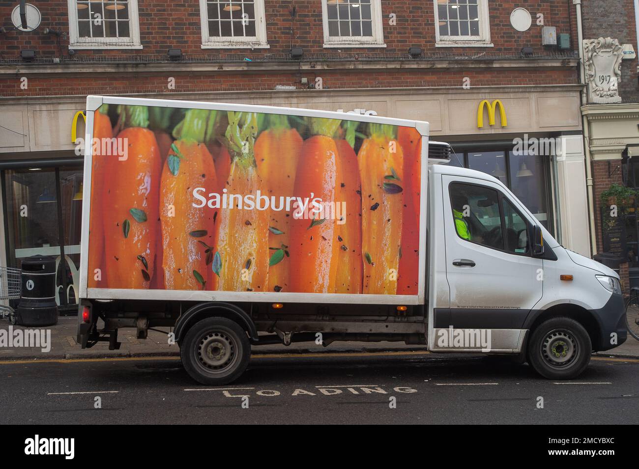 Windsor, Berkshire, UK. 22nd, January, 2023. A Sainsbury's home ...