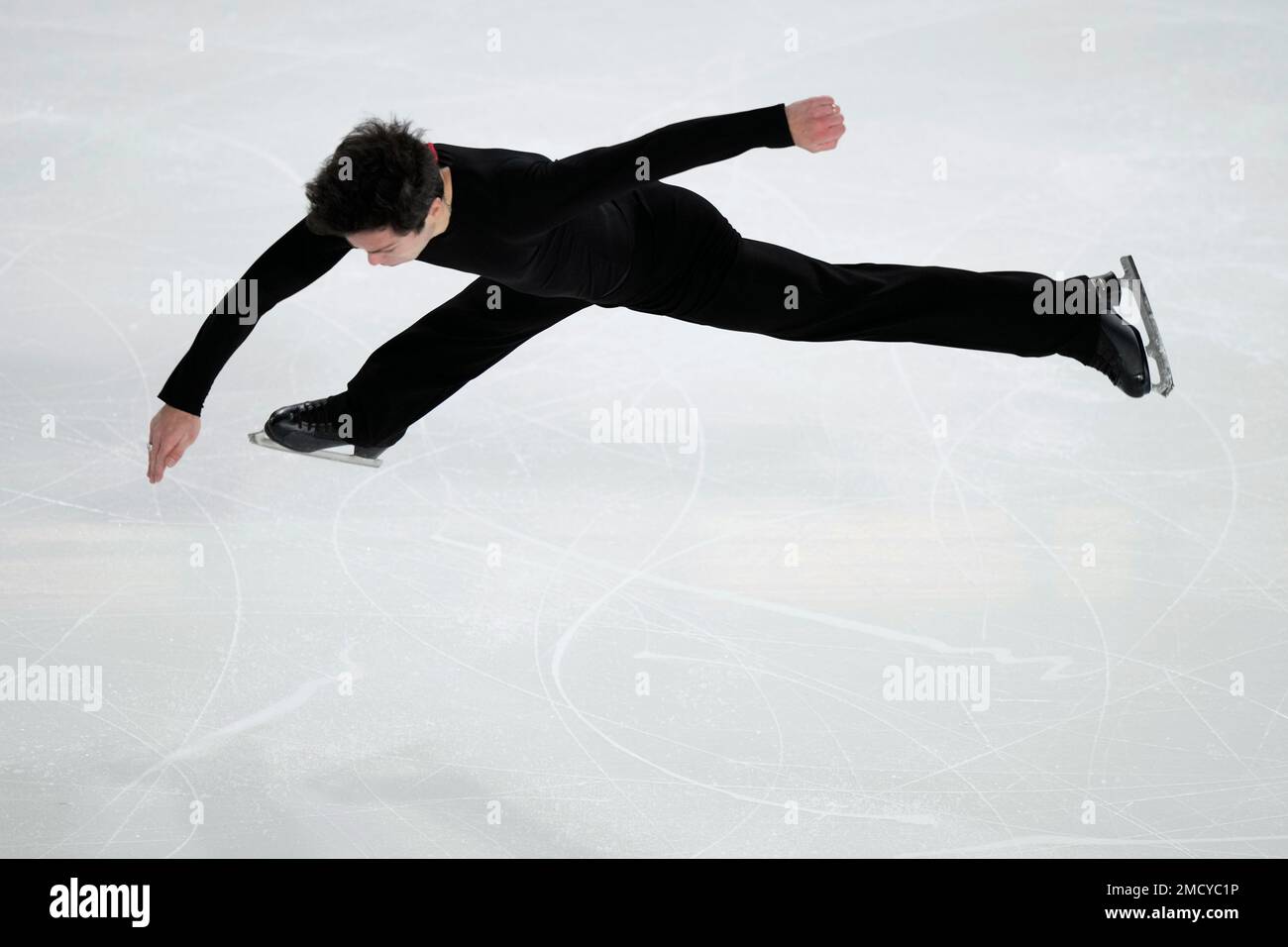 Keegan Messing of Canada competes in the Men Short Program during the ...