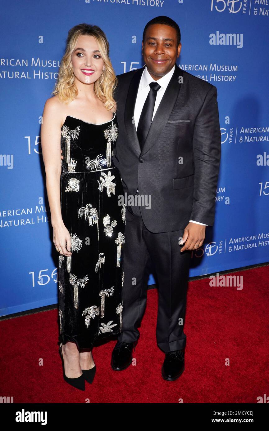 Chloe Fineman and Kenan Thompson attend the American Museum of Natural ...