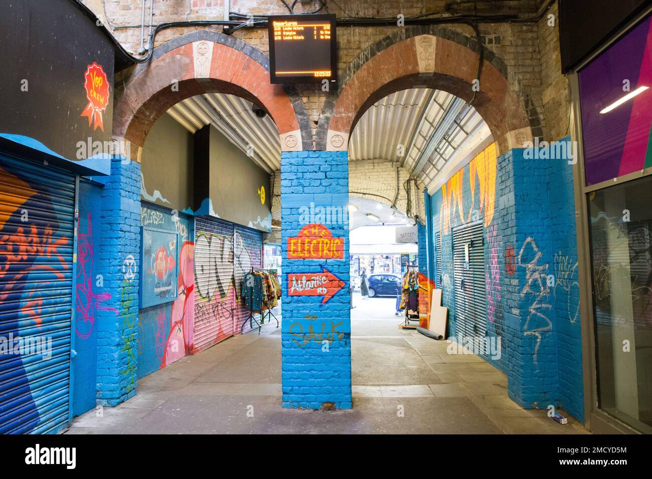 Entrance to Brixton Station London Stock Photo - Alamy