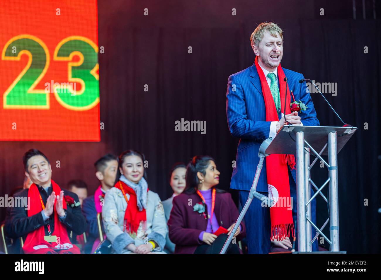 London, UK. 22nd Jan, 2023. Mark Logan is the Conservative MP for ...