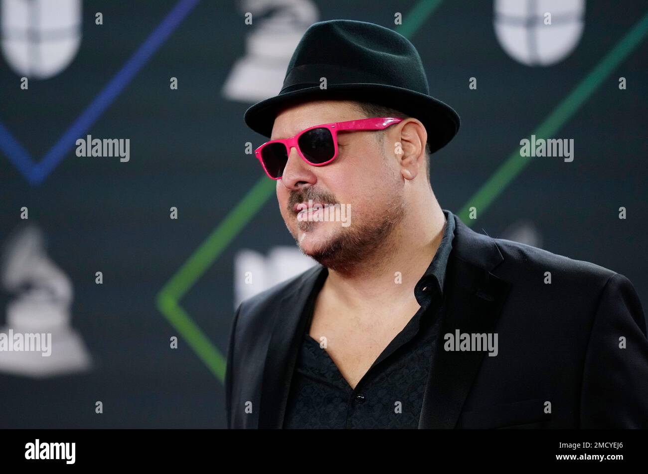 Max Masri arrives at the 22nd annual Latin Grammy Awards on Thursday ...