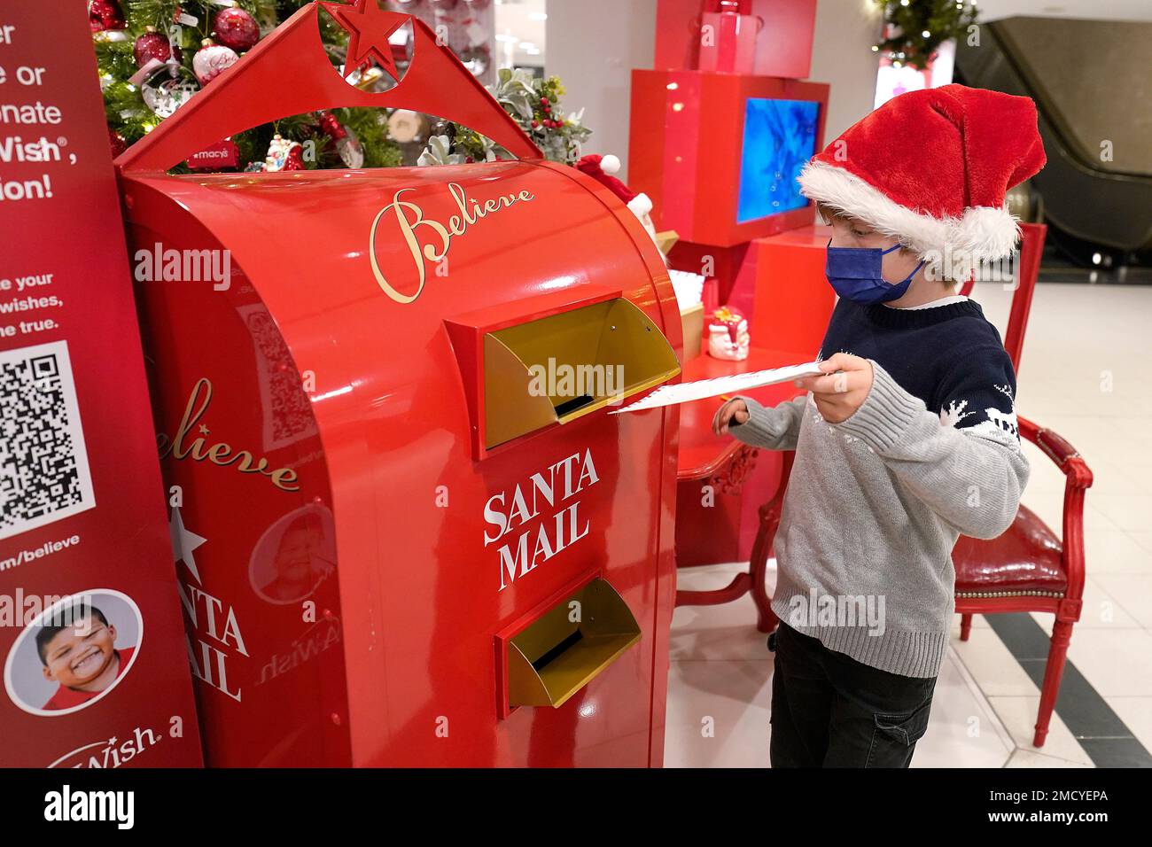 IMAGE DISTRIBUTED FOR MACY'S - Make-A-Wish Foundation recipient Seamus ...
