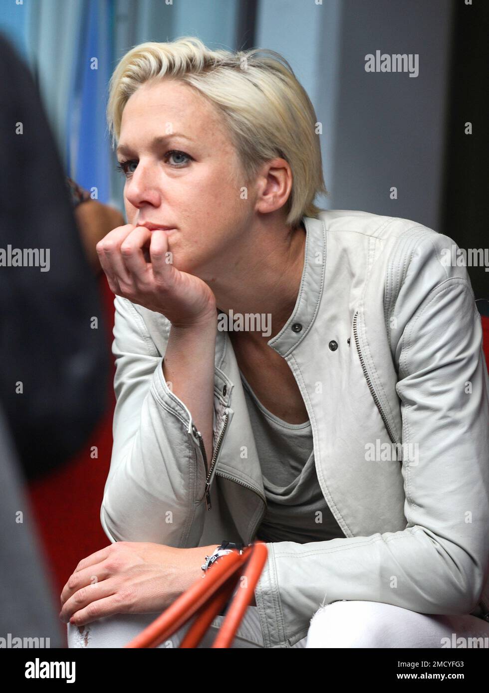 KAJSA BERGQVIST Swedish former high jumper ambassador for UNICEF and ...