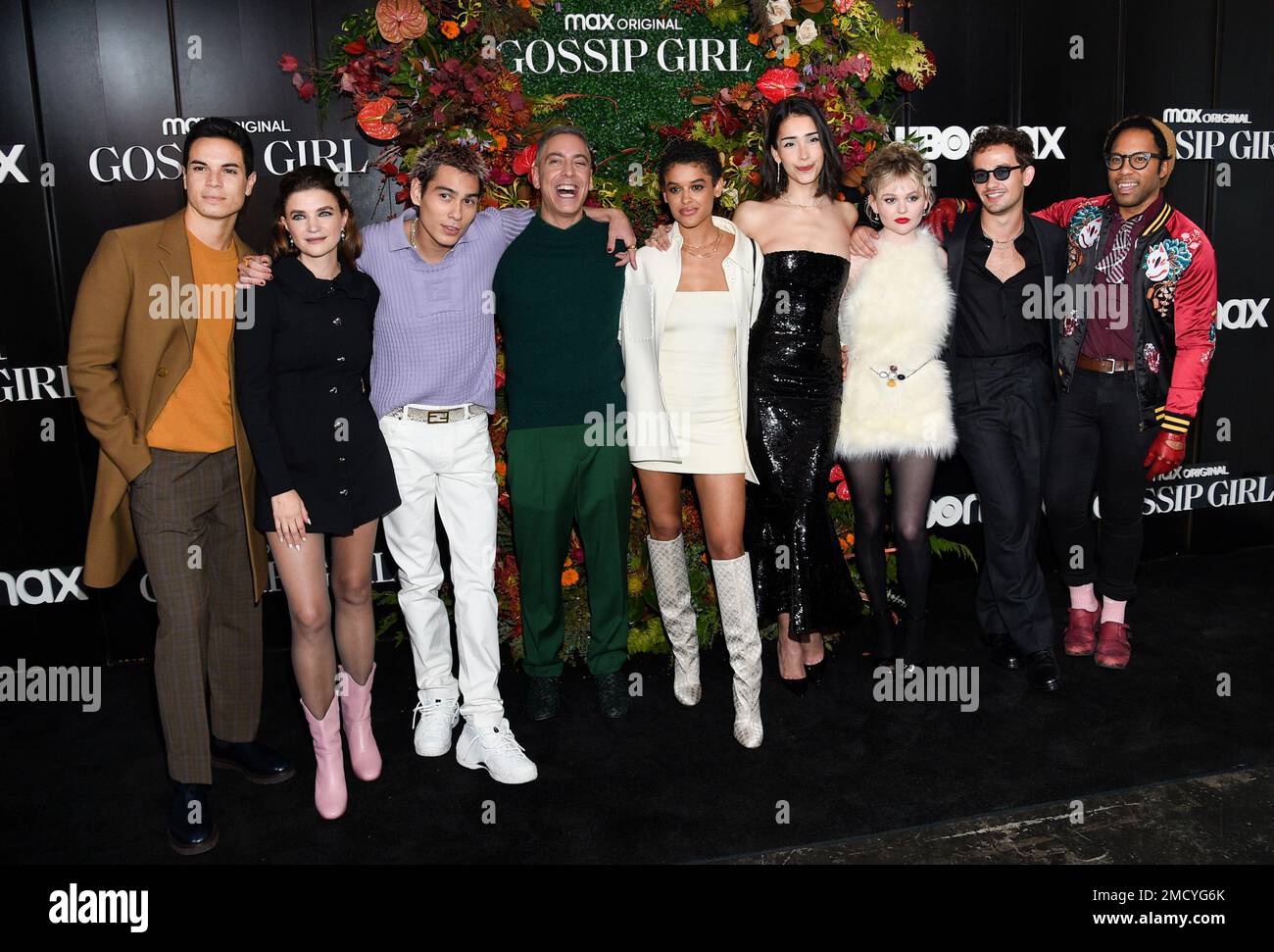 Jason Gotay, left, Megan Ferguson, Evan Mock, Josh Safran, Jordan ...