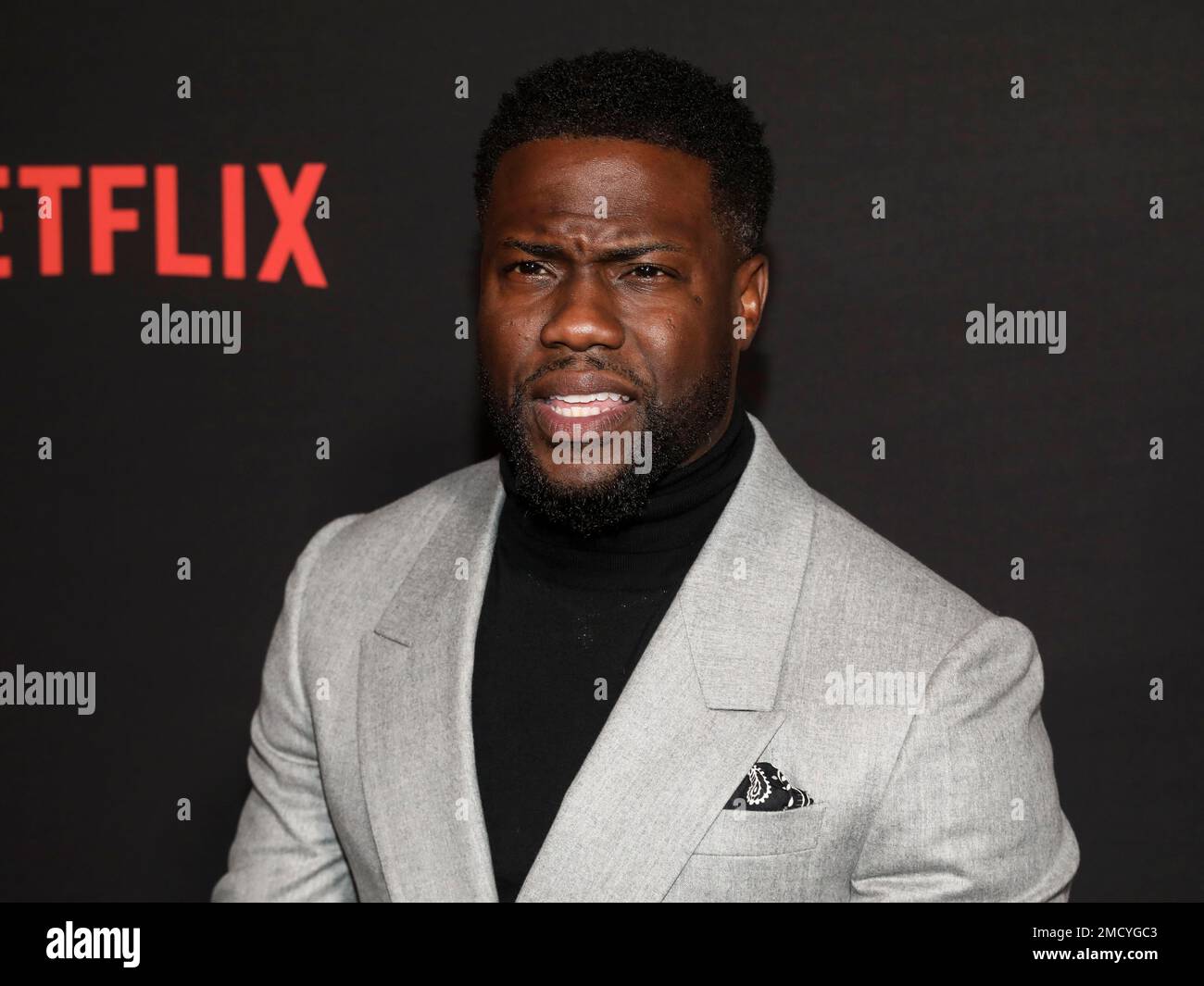 Actor Kevin Hart attends a special screening of the Netflix limited ...