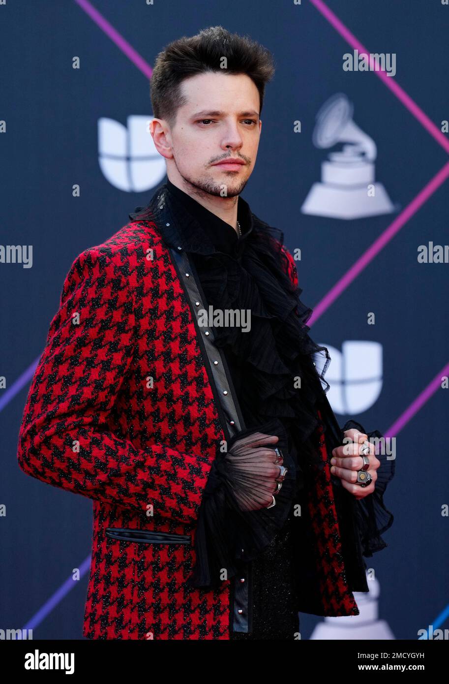 Lasso arrives at the 22nd annual Latin Grammy Awards on Thursday, Nov ...