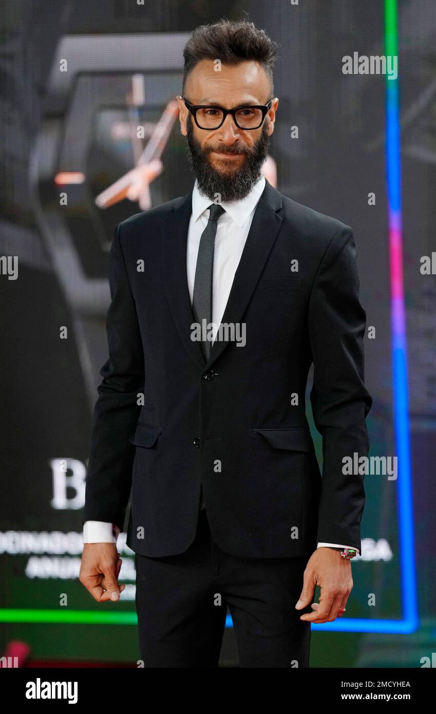 Panos Panay arrives at the 22nd annual Latin Grammy Awards on Thursday ...