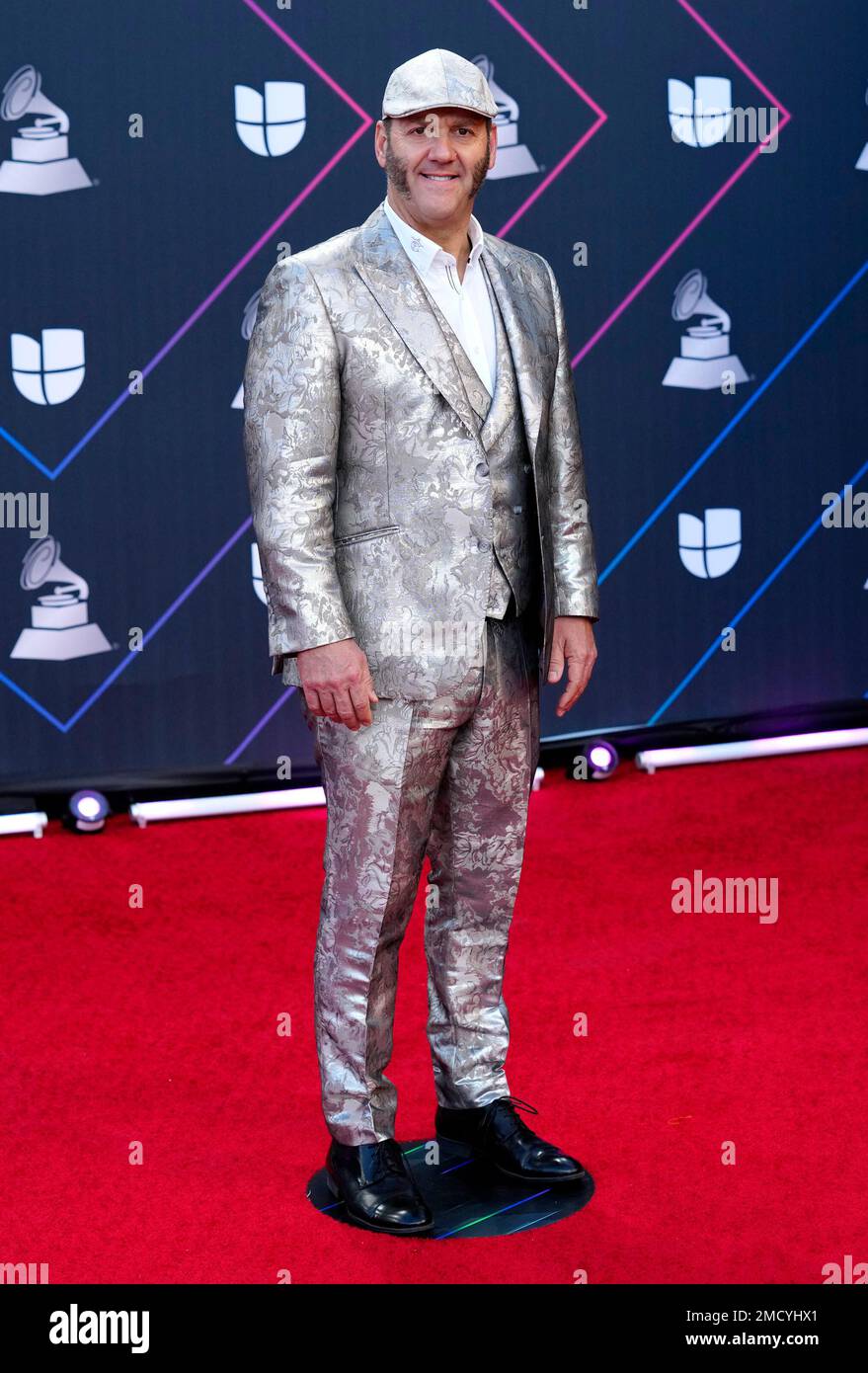 Paco Candela arrives at the 22nd annual Latin Grammy Awards on Thursday ...
