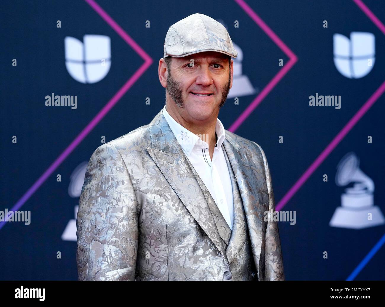 Paco Candela arrives at the 22nd annual Latin Grammy Awards on Thursday ...
