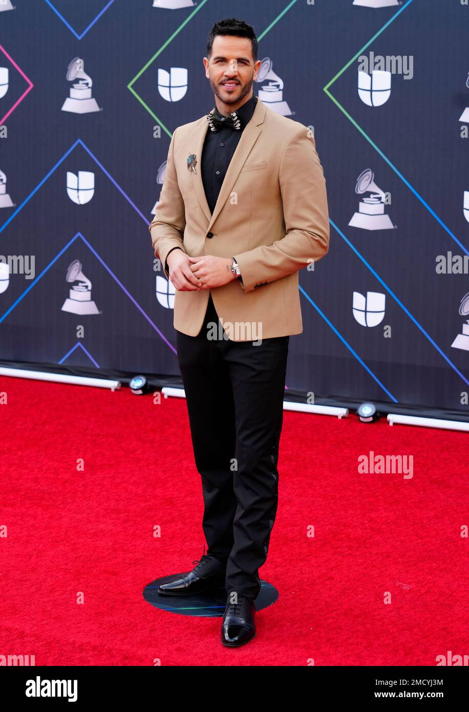 Chef Yisus arrives at the 22nd annual Latin Grammy Awards on Thursday ...