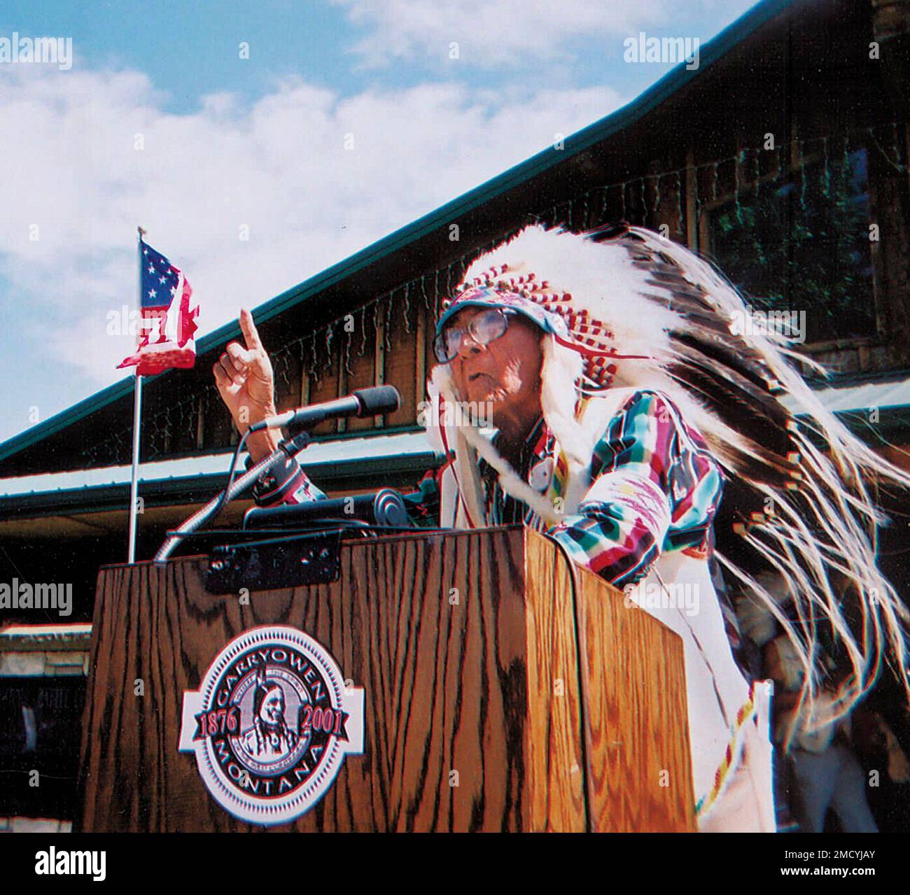 FILE - In this June 24, 2001, file photo, Crow tribal historian Joseph ...