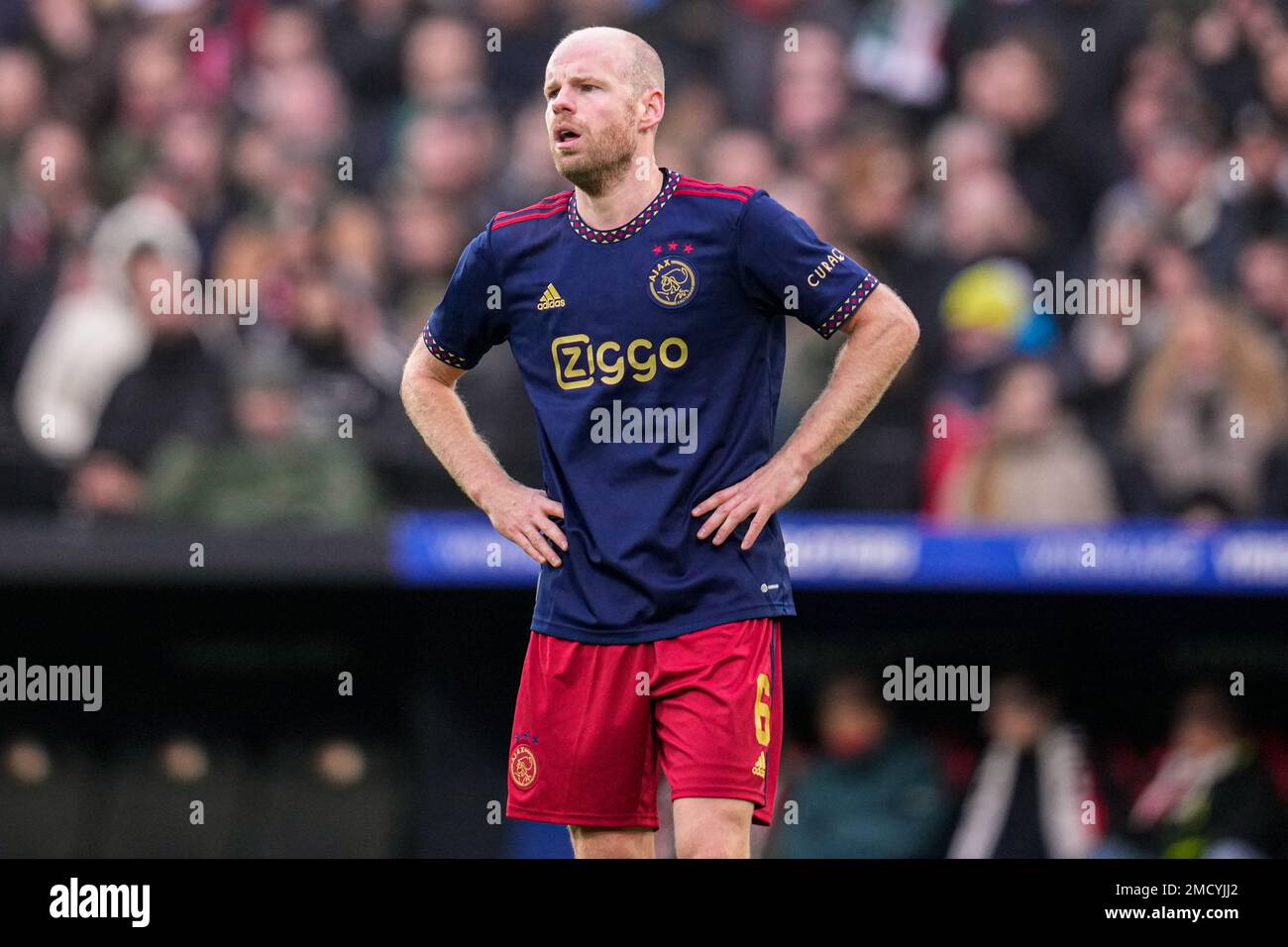 ROTTERDAM, NETHERLANDS - JANUARY 22: Davy Klaassen of Ajax during the ...