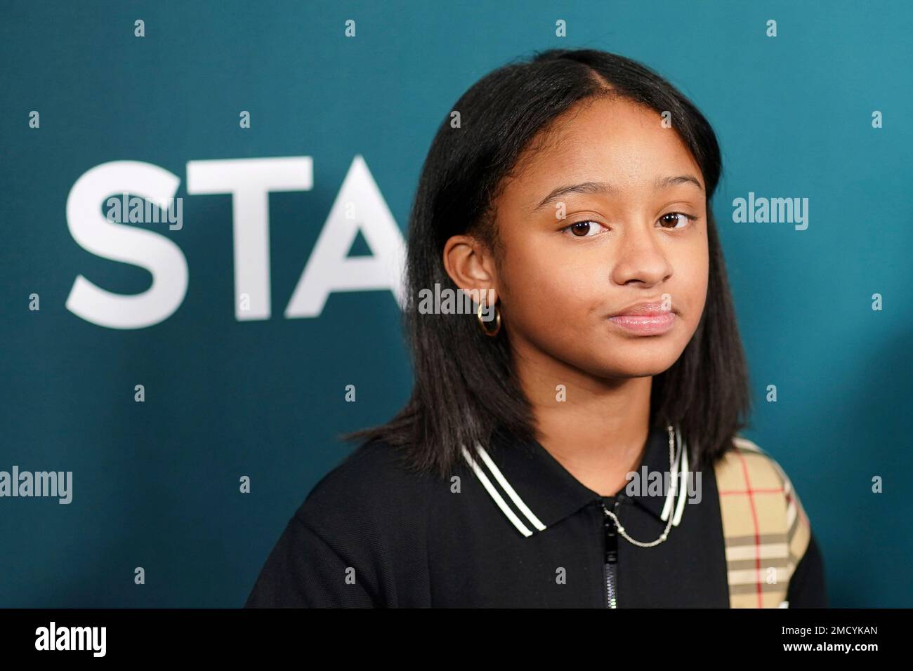 Paris Morgan attends the premiere of the Starz television series "Power ...