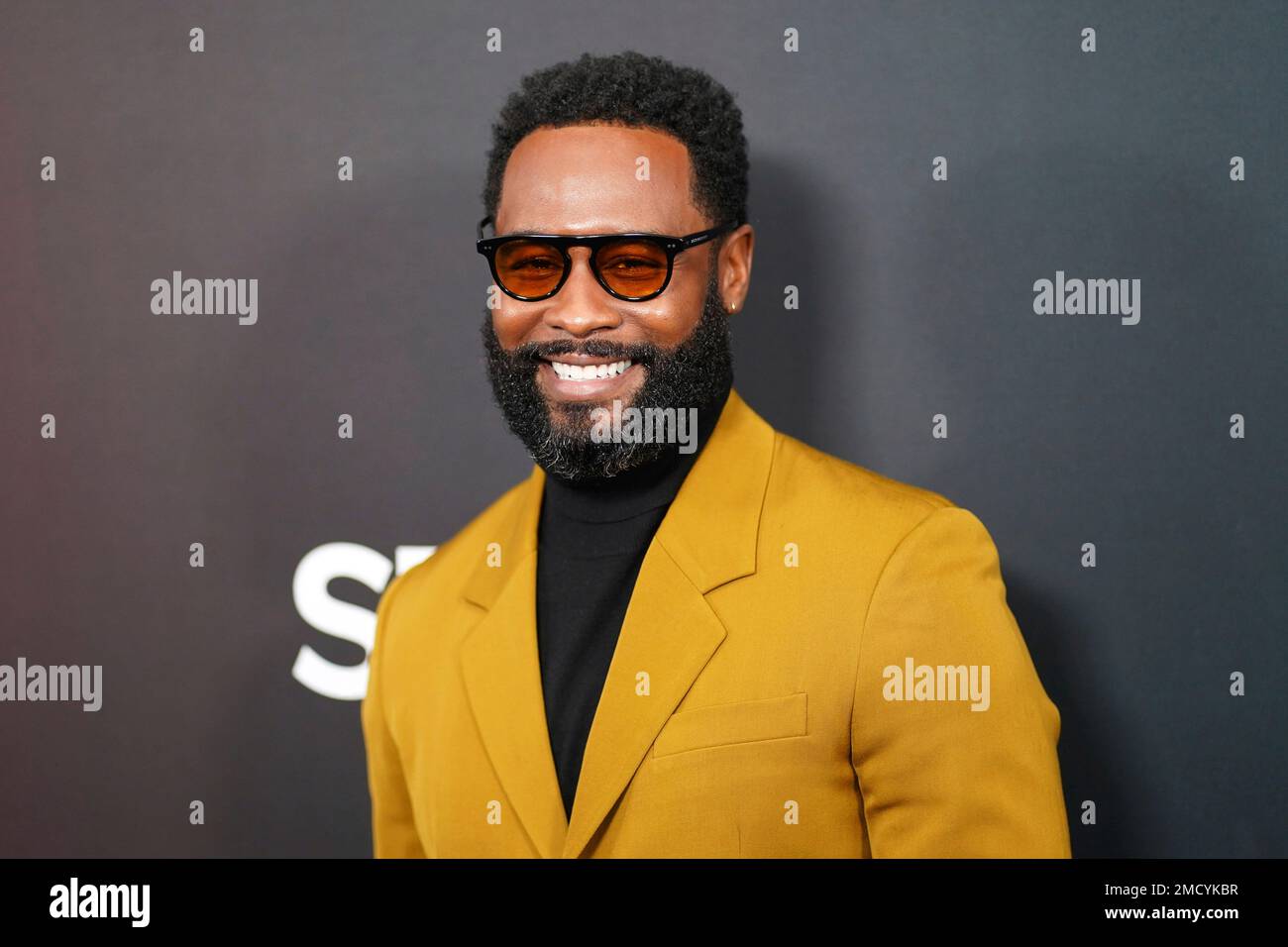Justin Marcel McManus attends the premiere of the Starz television ...