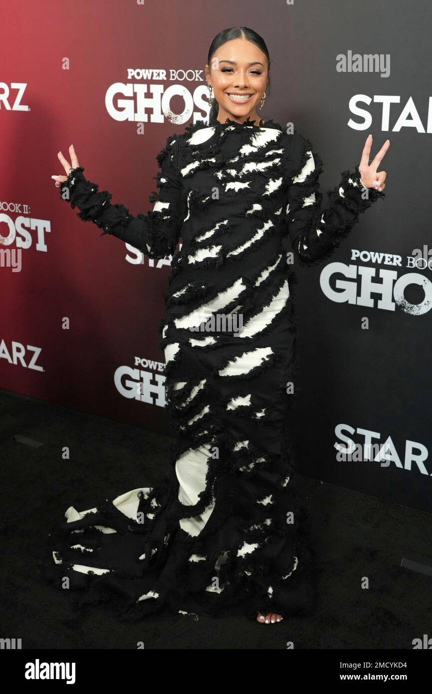 Alix Lapri attends the premiere of the Starz television series "Power ...