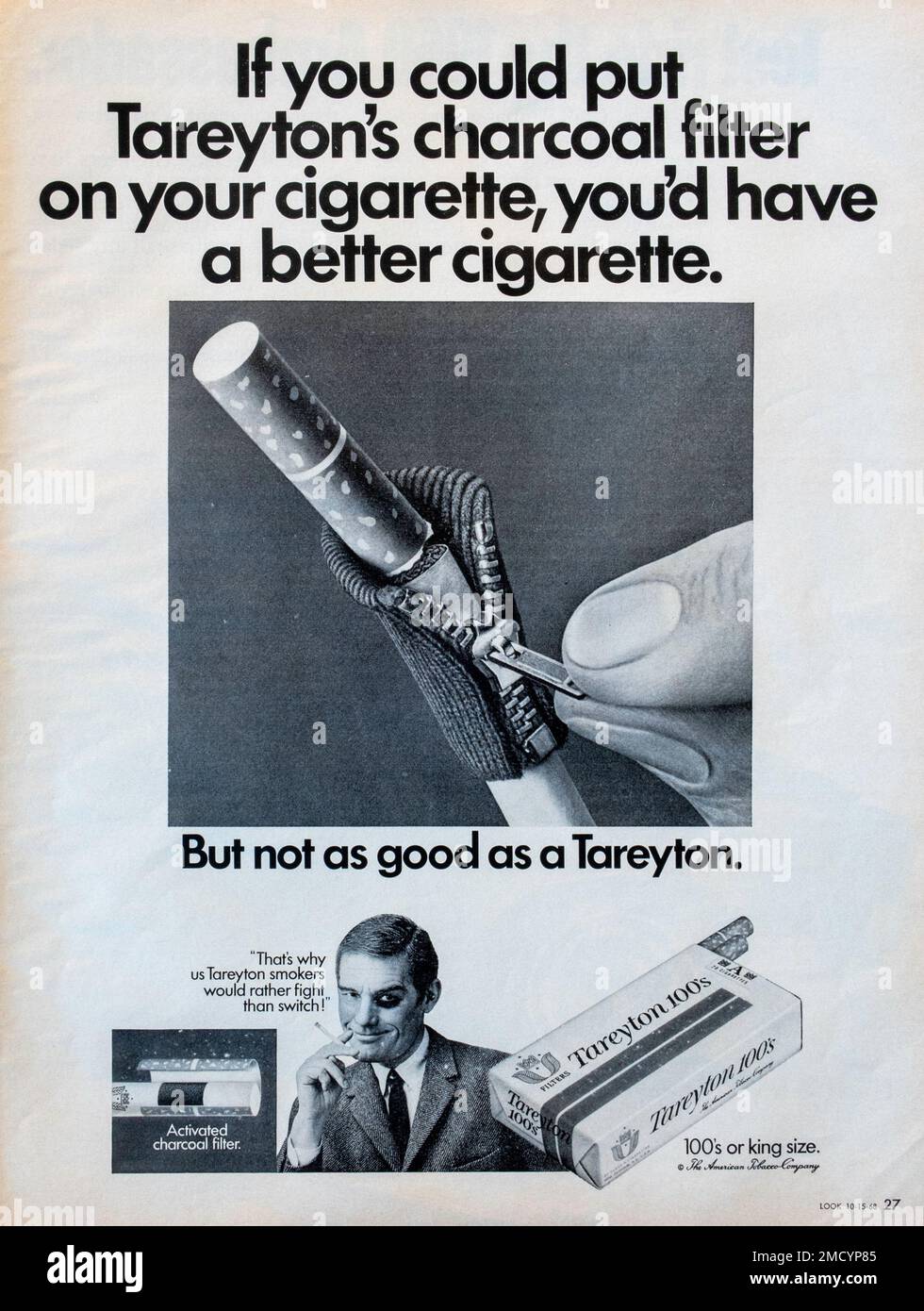 Vintage 15 October 1968 "Look" magazine issue advert, USA Stock Photo ...