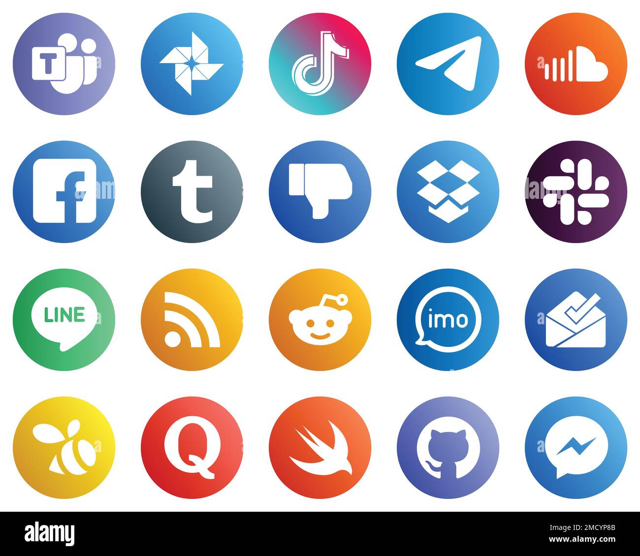 Social Media Icons Tumblr