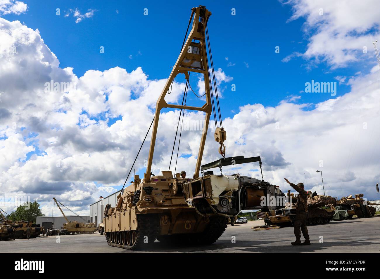 A U.S. Soldier assigned to the 1st Battalion, 68th Armor Regiment, 3rd ...