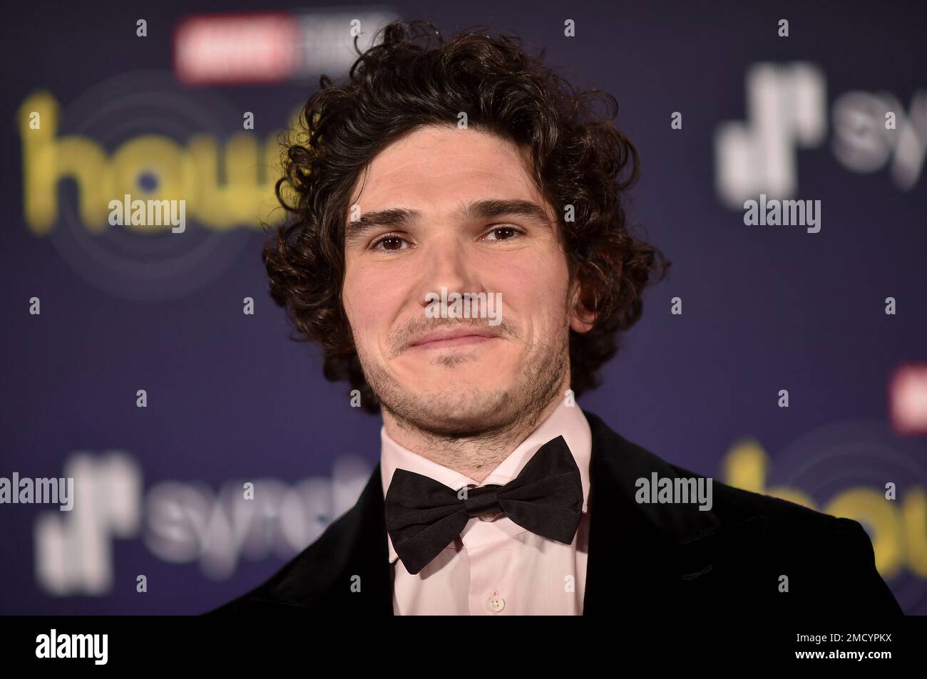 Fra Fee attends the LA premiere of "Hawkeye" at the El Capitan Theatre ...