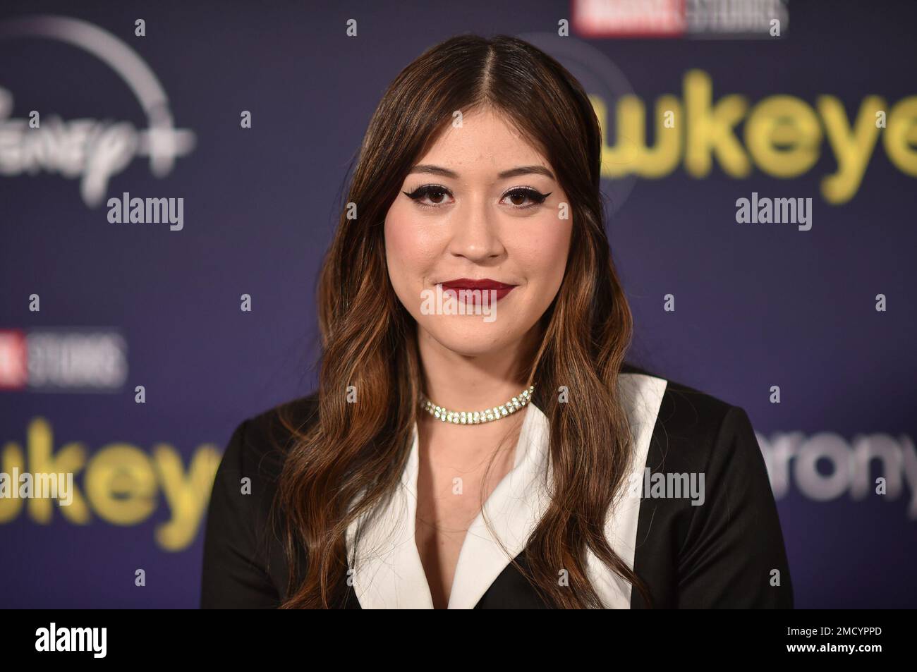 Alaqua Cox attends the LA premiere of "Hawkeye" at the El Capitan ...