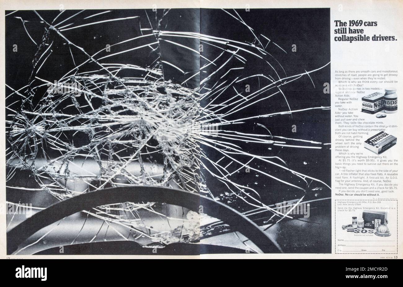 Vintage 15 October 1968 "Look" magazine issue advert, USA Stock Photo ...