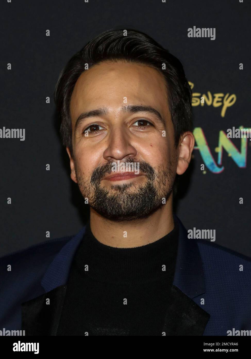Actor Lin-Manuel Miranda attends the premiere of Disney's "Encanto" at ...