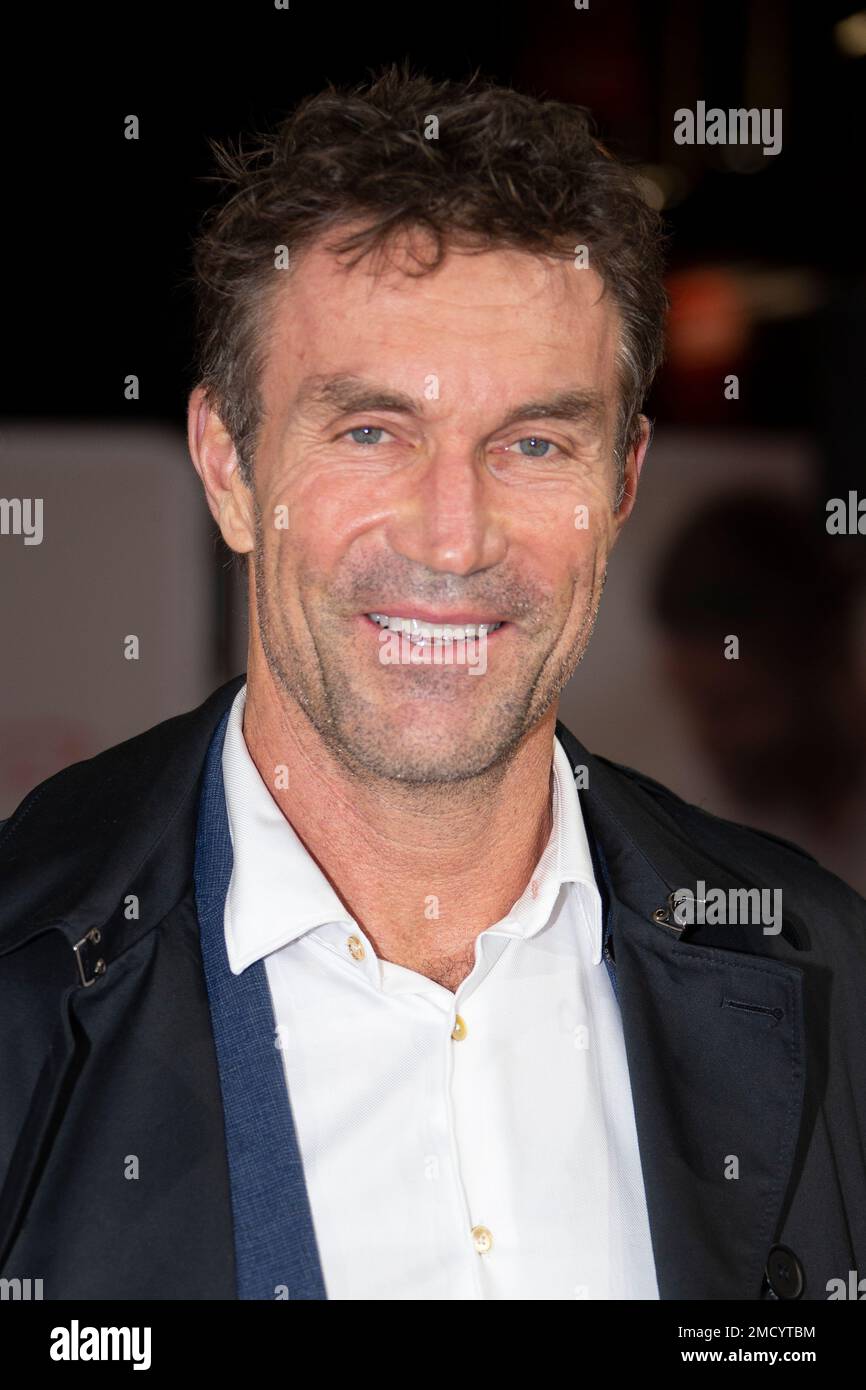 Pat Cash poses for photographers upon arrival at the UK Premiere of ...