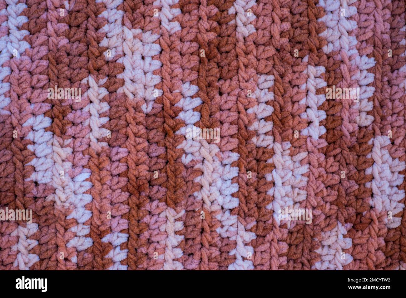 Hand crocheted plaid hi-res stock photography and images - Alamy