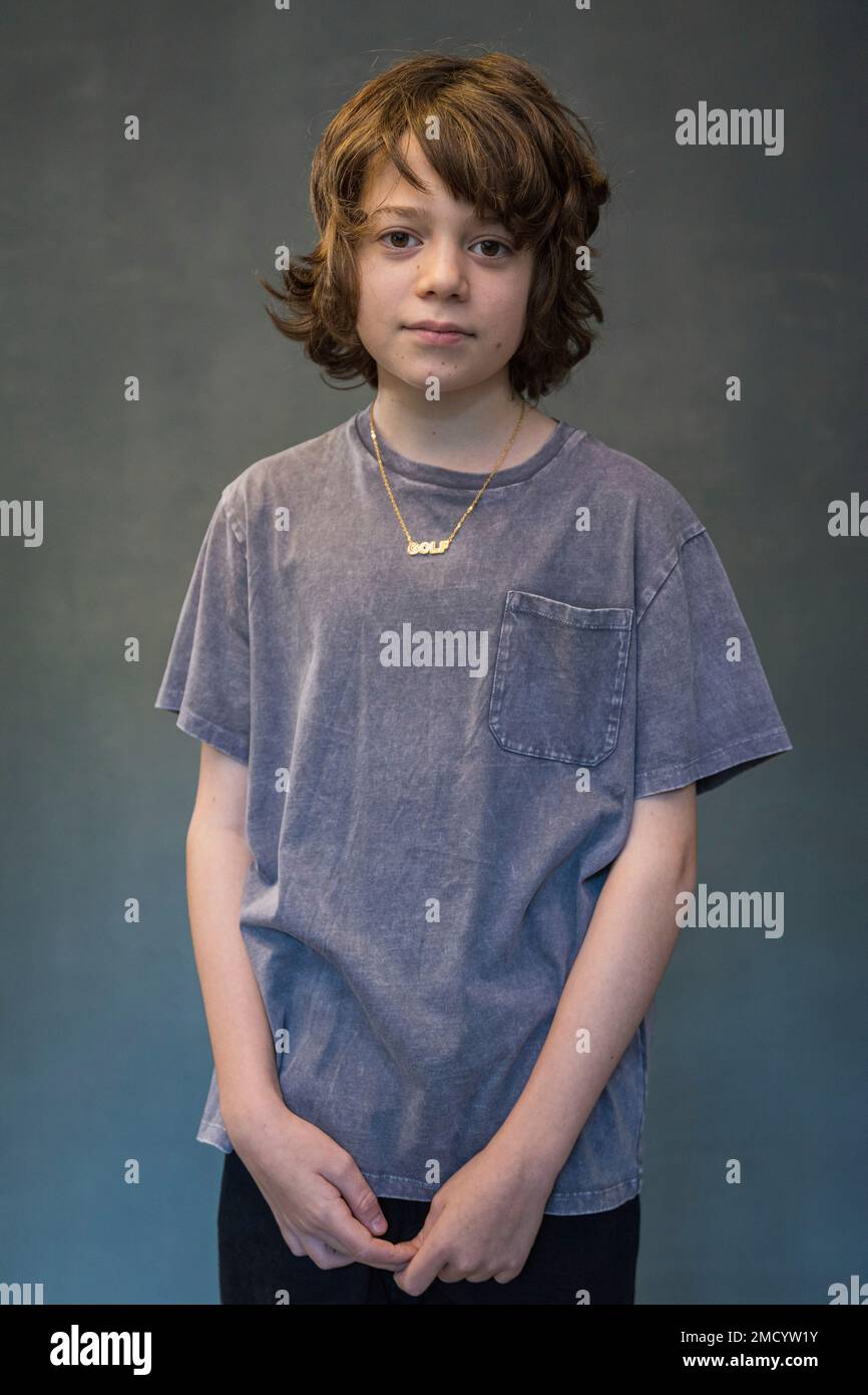 Woody Norman poses for a portrait to promote his film "C'mon C'mon" at ...