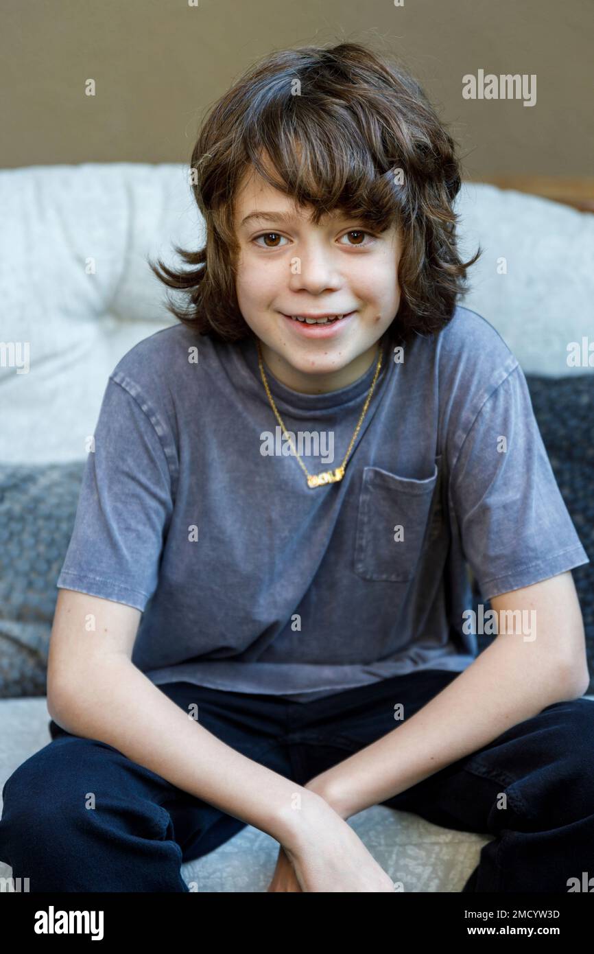 Woody Norman poses for a portrait to promote his film "C'mon C'mon" at ...