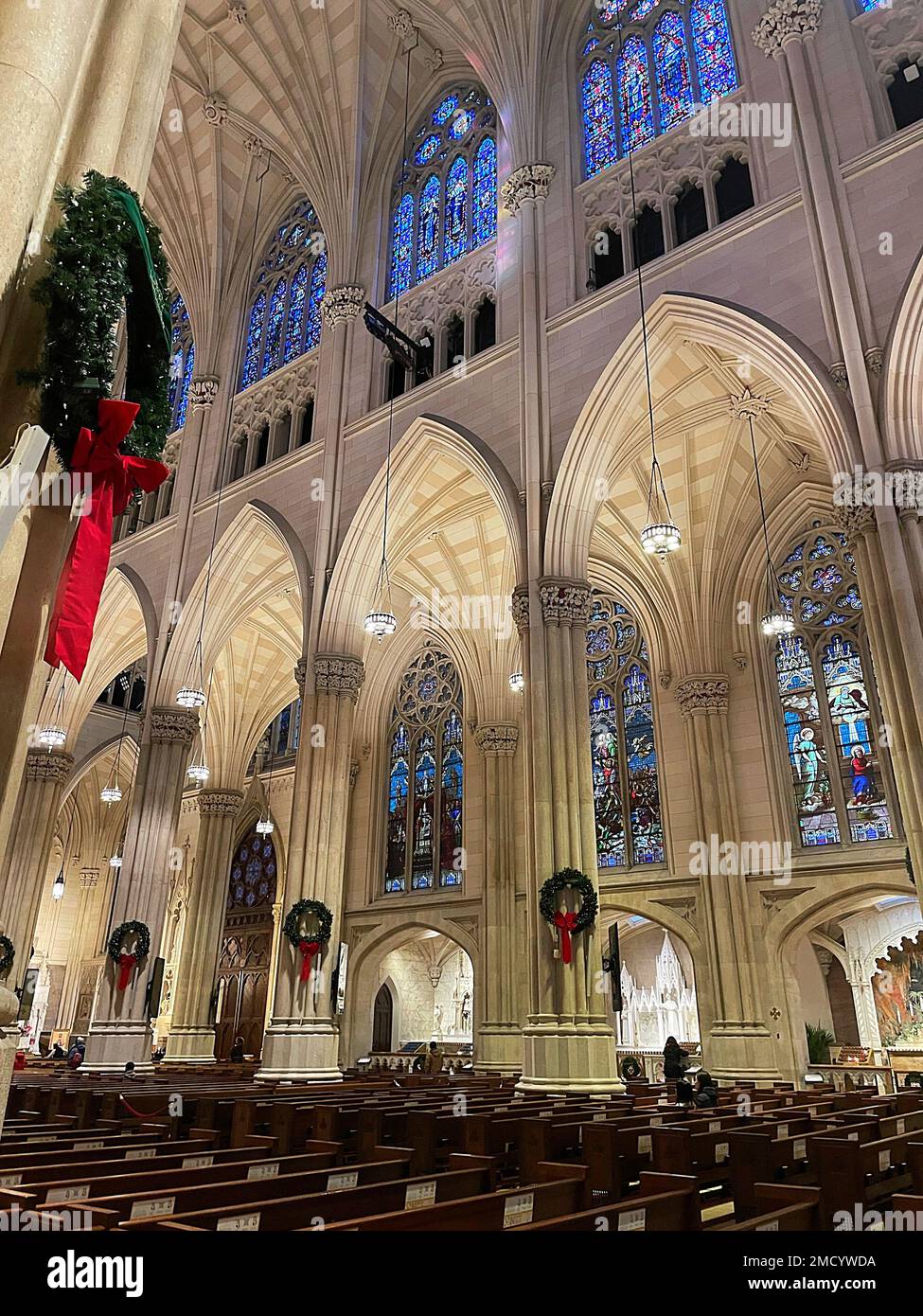 St. Patrick's Cathedral in the heart of Manhattan, is the home of the ...