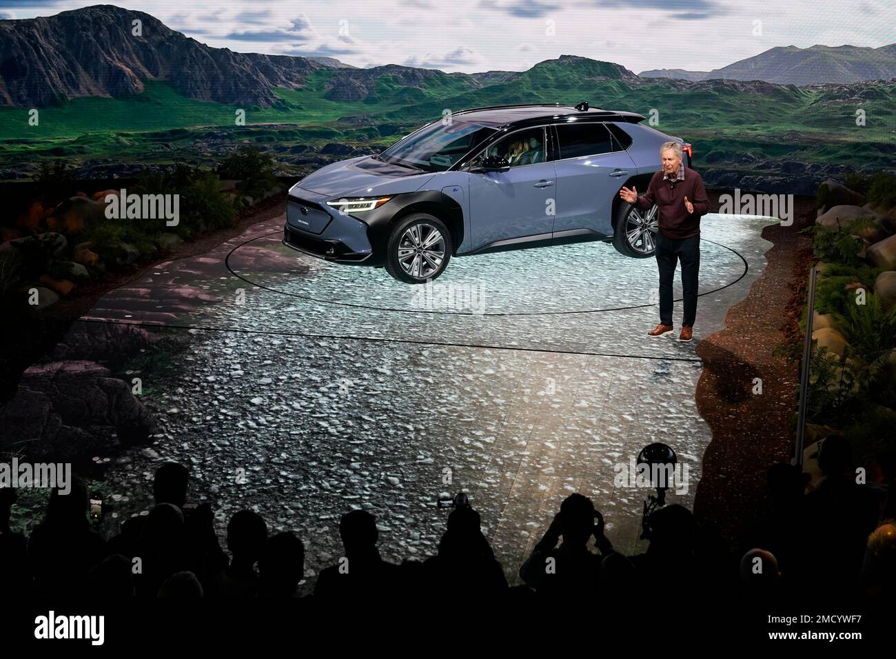 Tom Doll, President and CEO of Subaru of America, Inc. introduces the ...