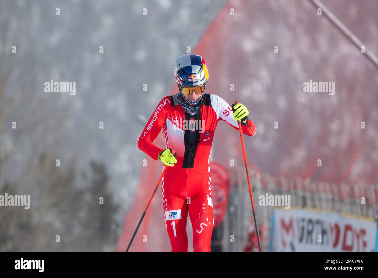 Arinsal, Andorra : January 22, 2023 : Rémi BONNET of ...