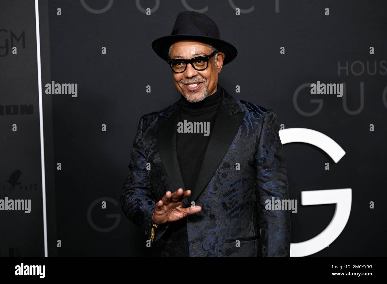 Giancarlo Esposito attends the premiere of "House of Gucci" at Rose ...