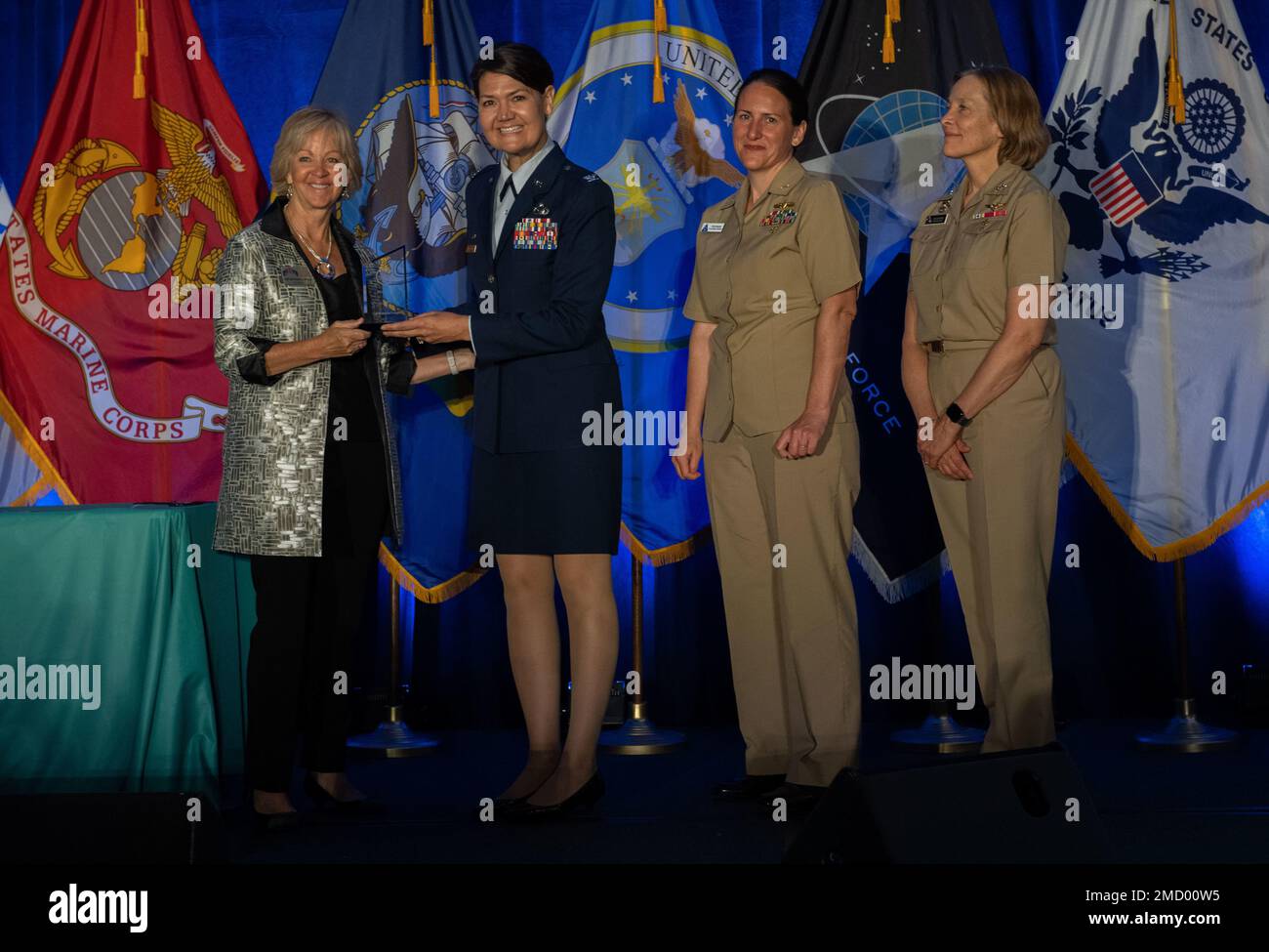U.S. Air Force Col. Rebecca Lange, 659th Intelligence, Surveillance and ...