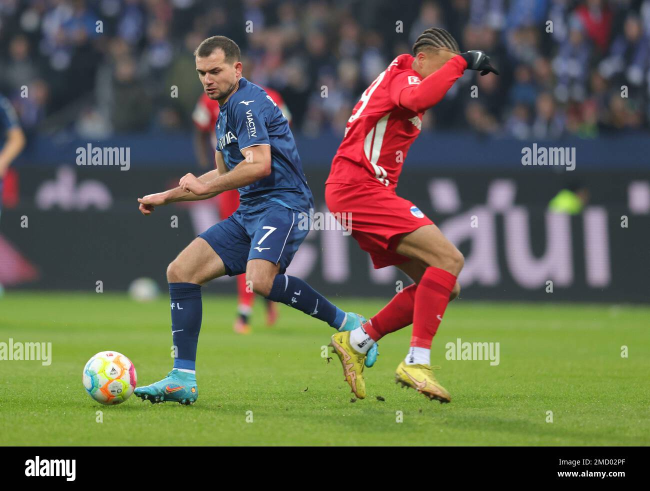 Bochum, Deutschland. 21st Jan, 2023. firo : 01/21/2023 football, soccer ...