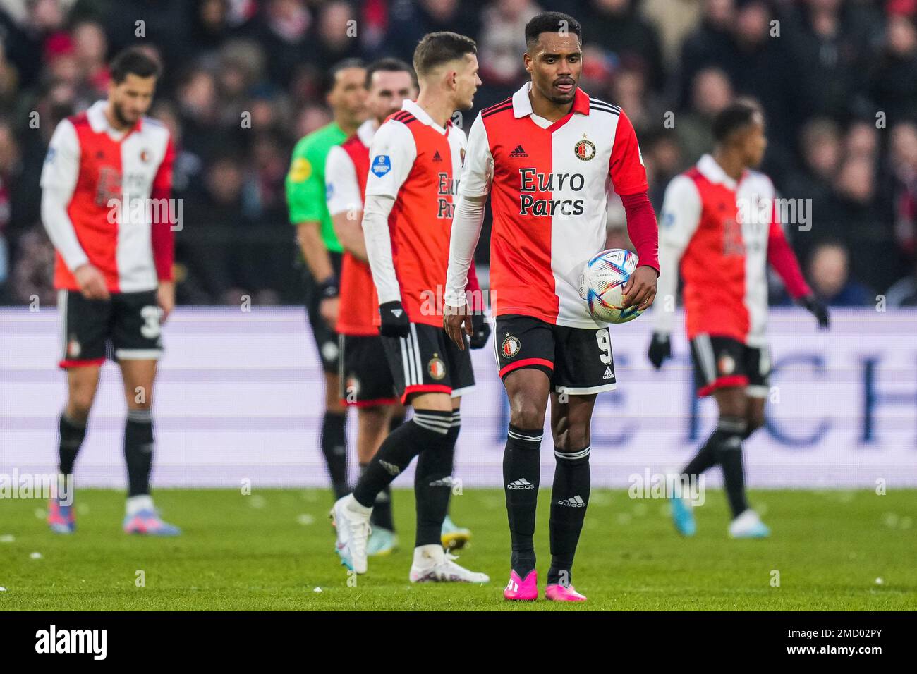Rotterdam - Danilo Pereira da Silva of Feyenoord reacts to the 1-1 ...