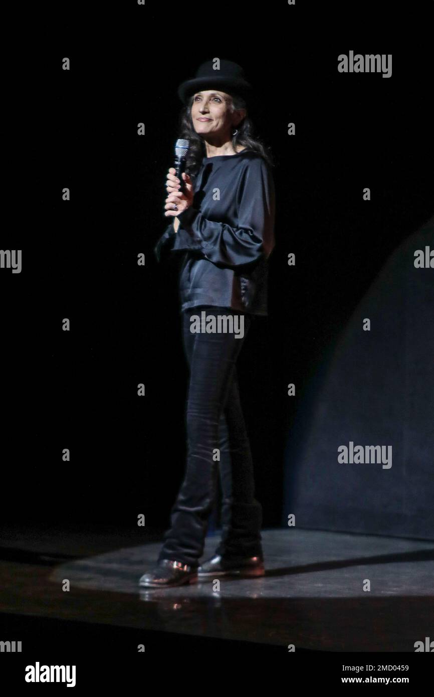 Actor Bebe Neuwirth appears on stage during the 25th anniversary of the ...