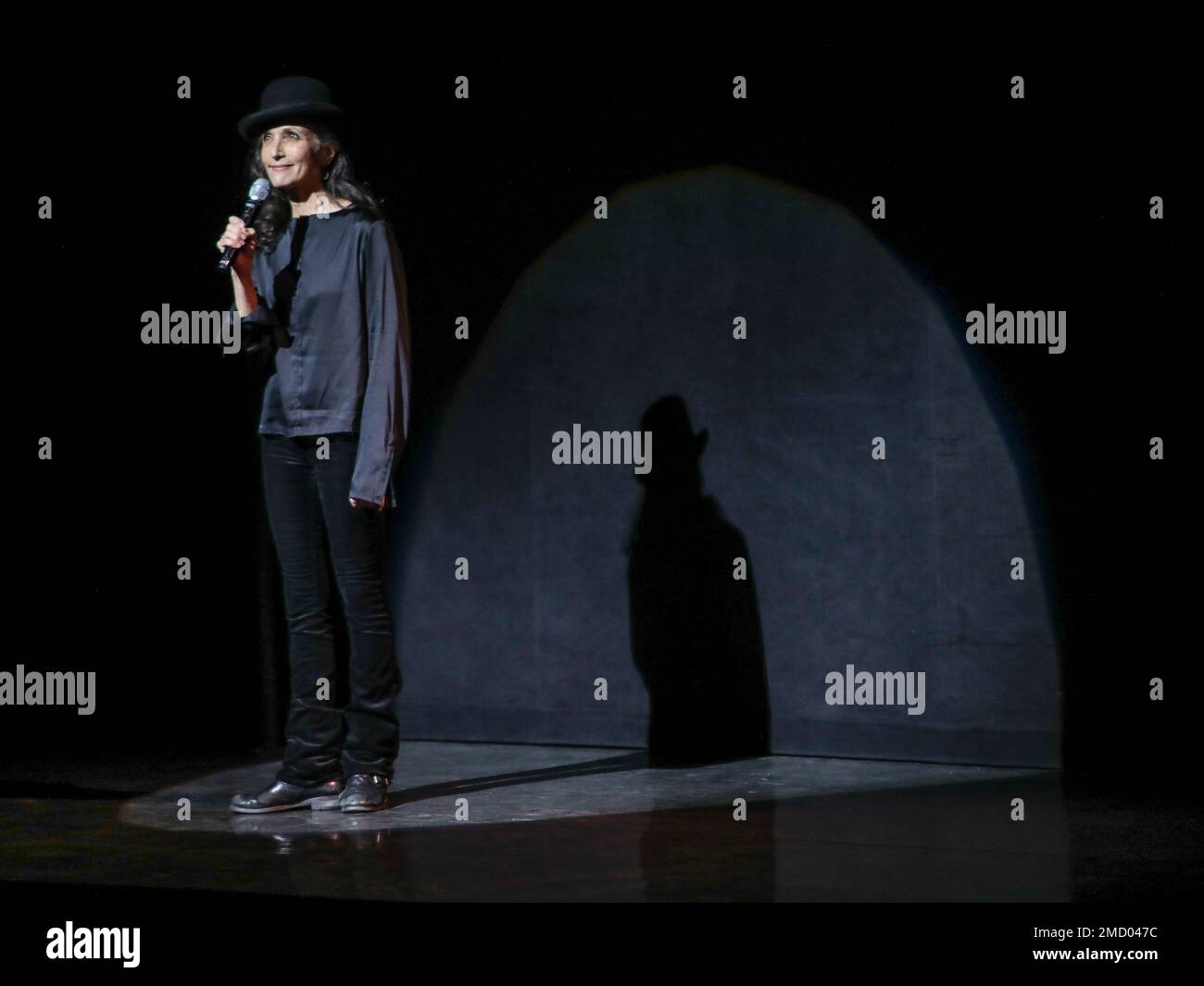 Actor Bebe Neuwirth appears on stage during the 25th anniversary of the ...