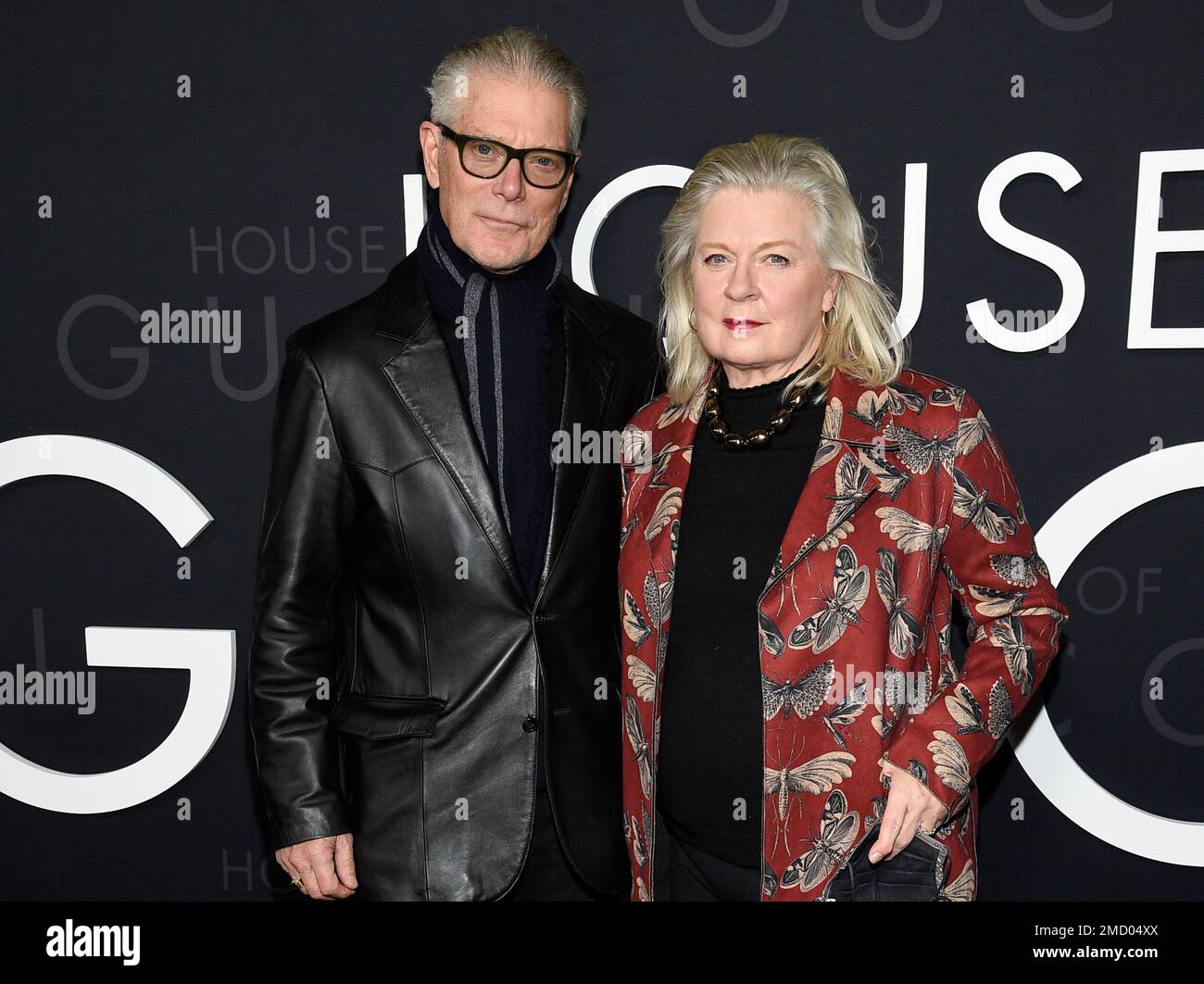 Stephen Lang, left, and wife Kristina Watson attend the premiere of ...