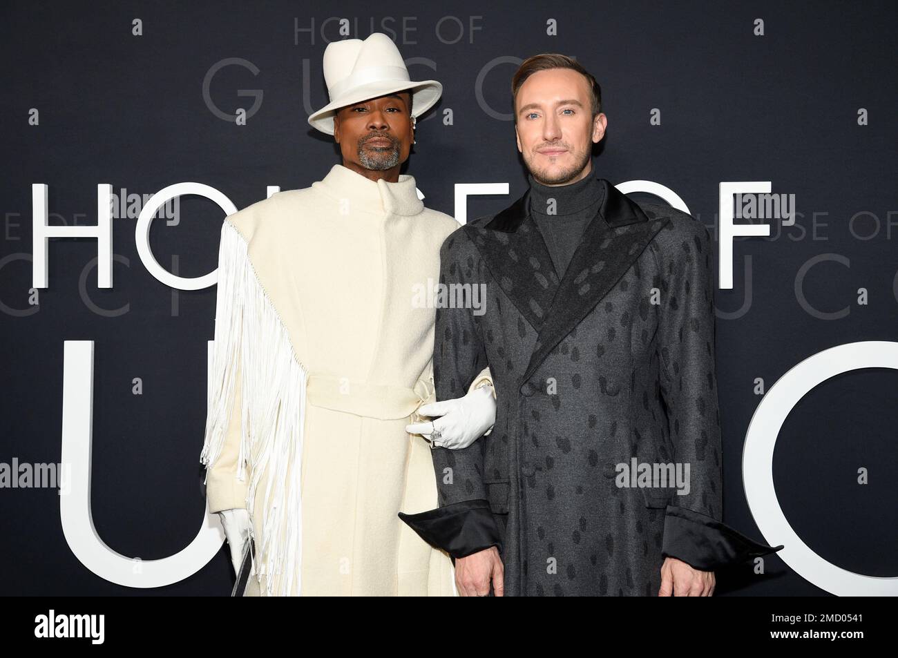 Billy Porter, left, and husband Adam Smith attend the premiere of ...